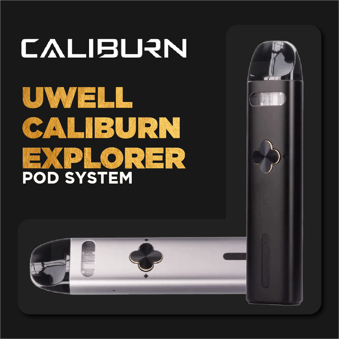 Uwell - Caliburn Explorer Pod System - BLCK