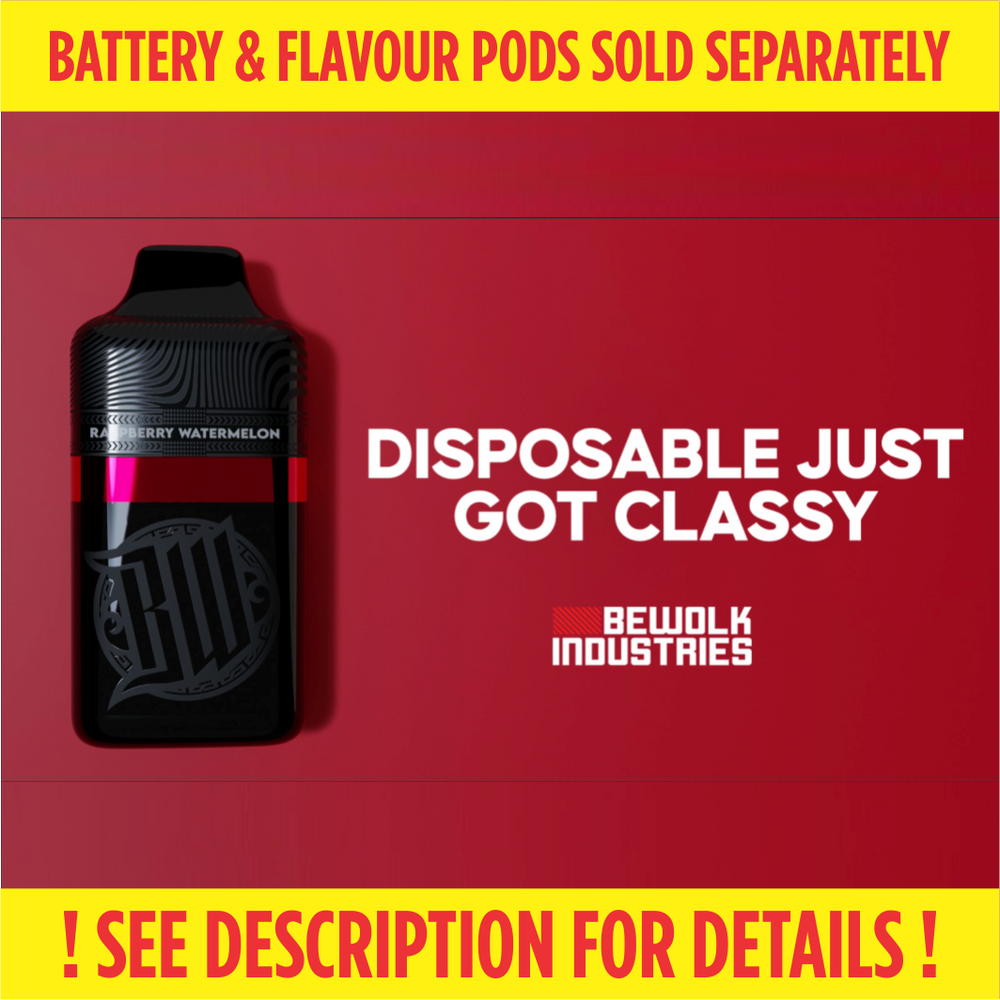 Bewolk Industries- Disposable Flavour Pod | BLCK Flavour