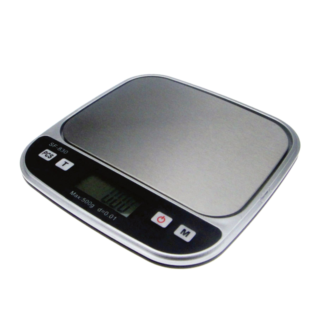 Digital Scale Square Type - 500g Precision Scale - BLCK