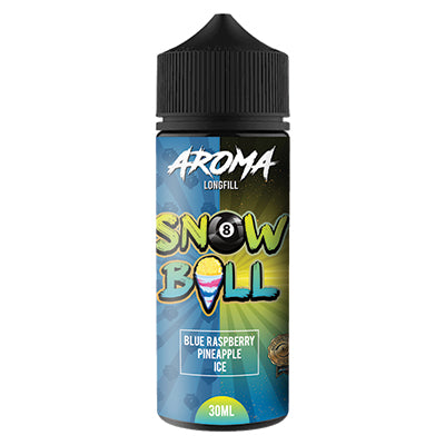 Snow Ball Longfill Aroma - Blue Raspberry Pineapple Ice - BLCK