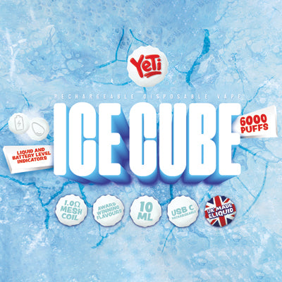 Yeti Ice Cube Disposable (6000 Puff | 20mg)