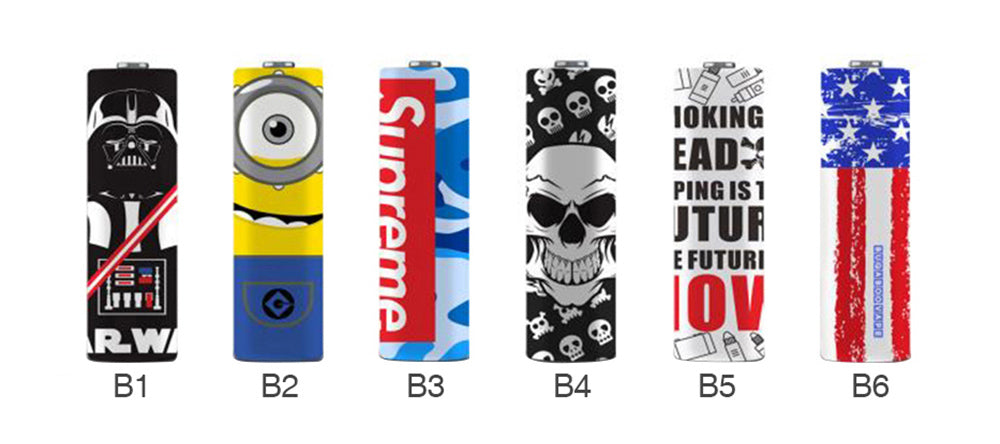 Plastic Wraps for 20700/21700 Battery