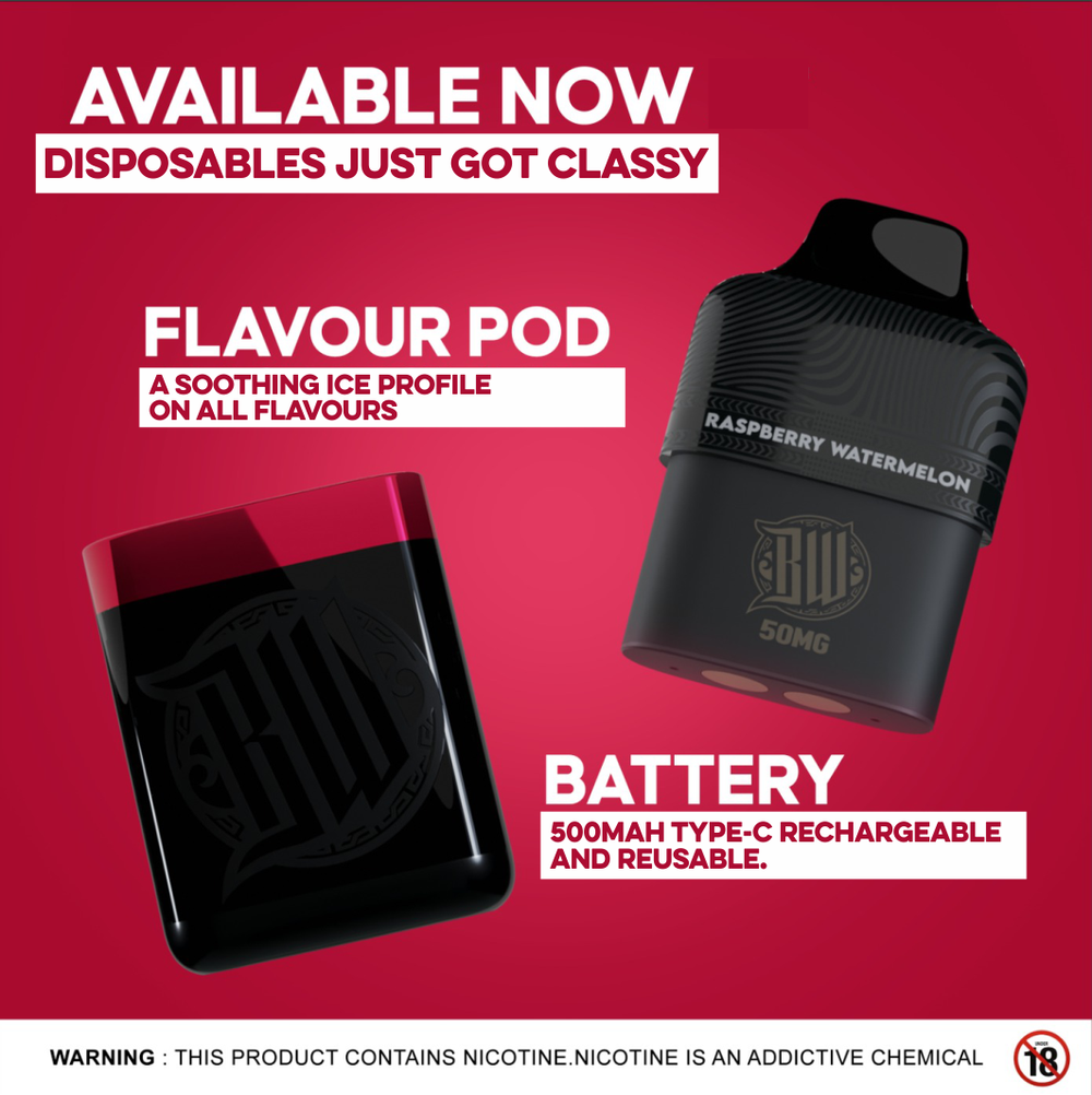 Bewolk Industries- Disposable Flavour Pod | BLCK Flavour