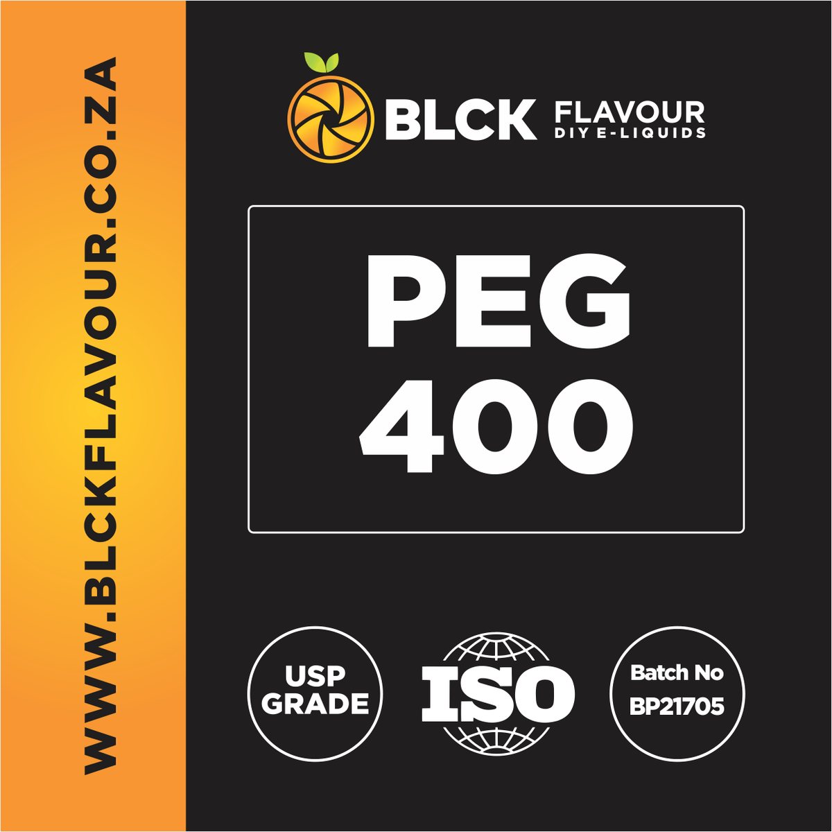 PEG 400 (Poly Ethylene Glycol 400) – BLCK Flavour