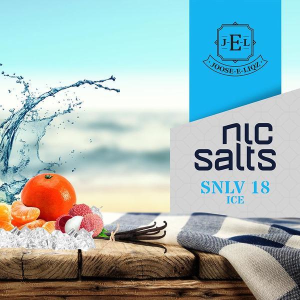 Joose-E-Liqz Salt Nic E-Liquid - SNLV 18 Ice – BLCK Flavour
