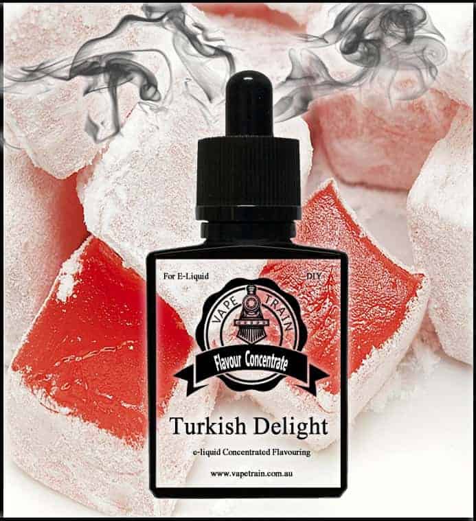 Vape Train - Turkish Delight Concentrate - BLCK